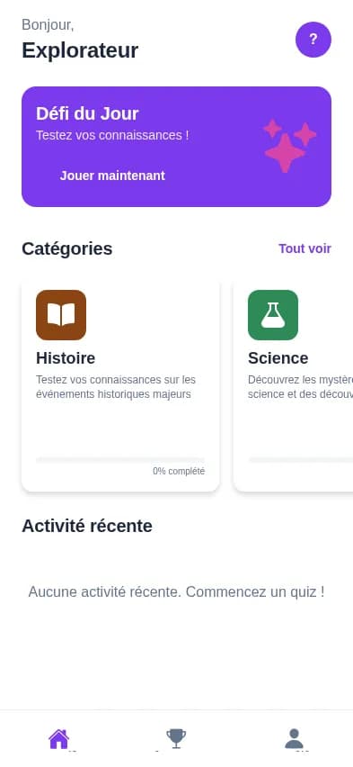 Quiz Culture Générale