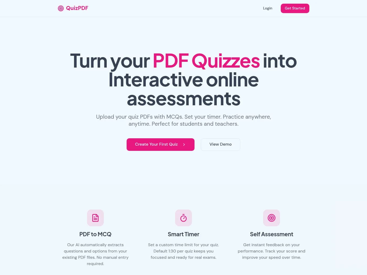 Quiz PDF Portal