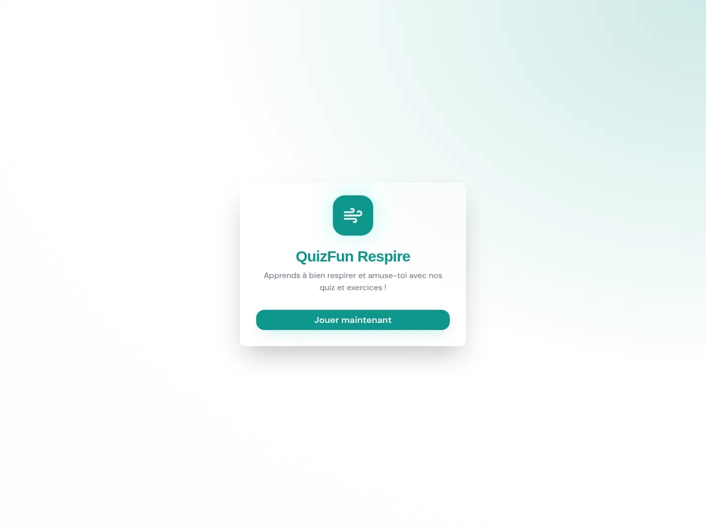 QuizFun Respire Game