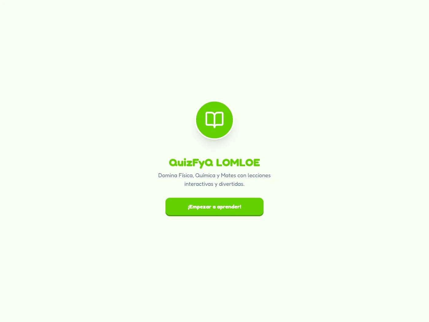 QuizFyQ LOMLOE Coach