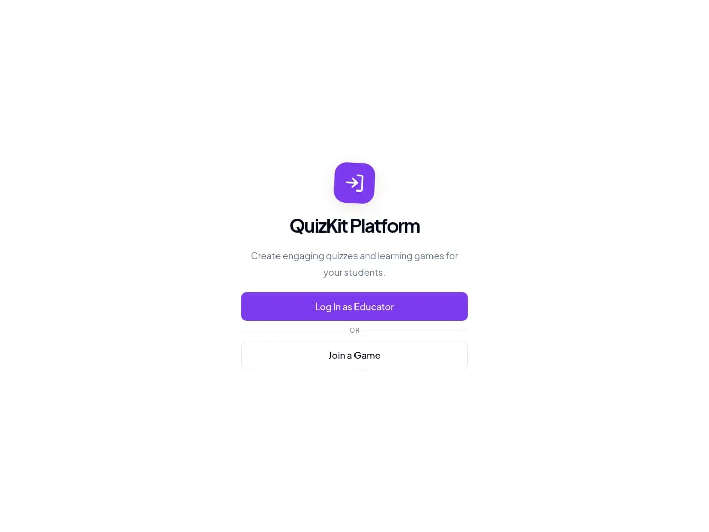 QuizKit Platform