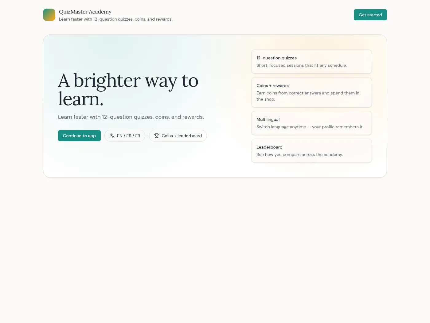 QuizMaster Academy