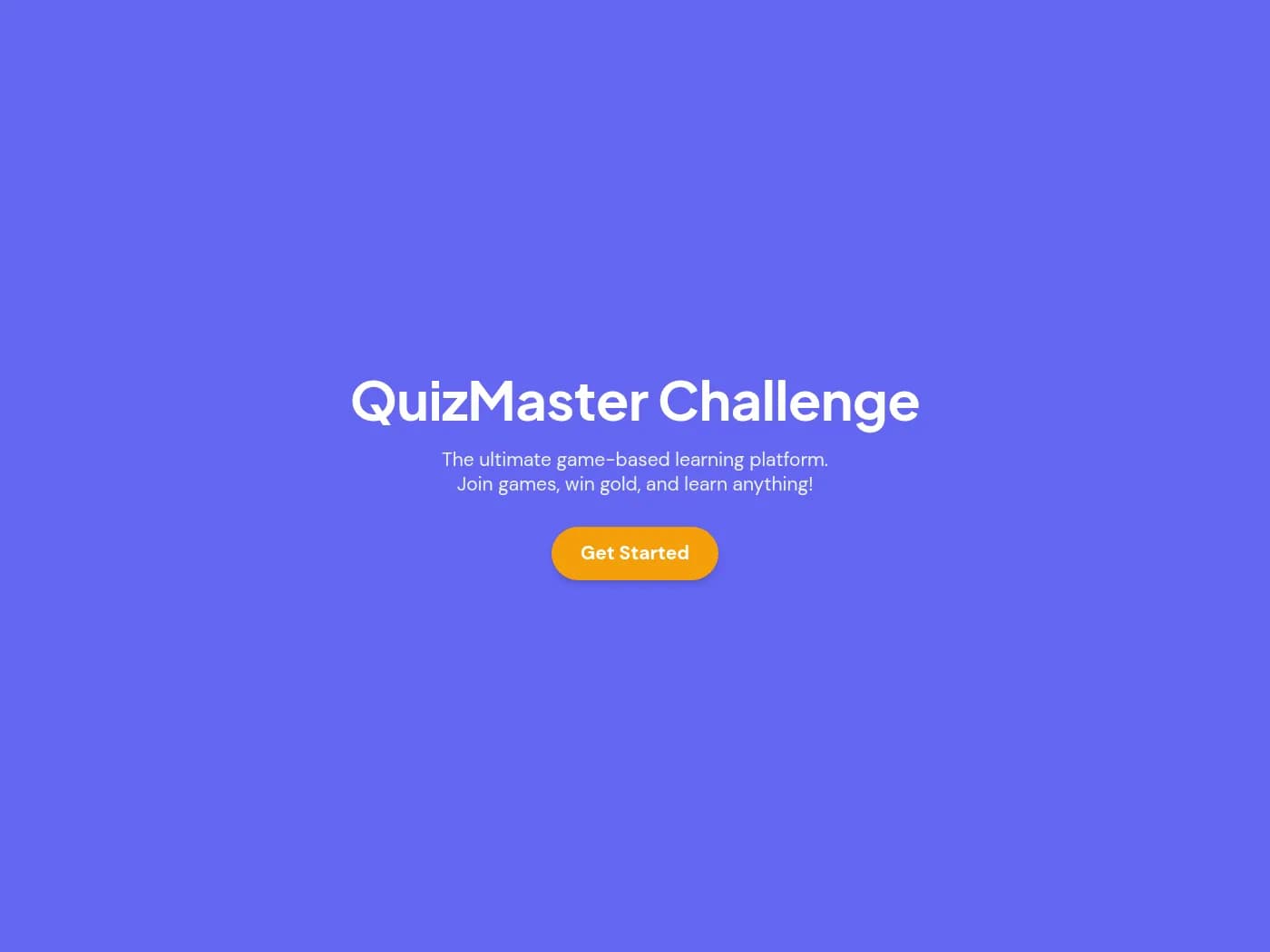 QuizMaster Challenge