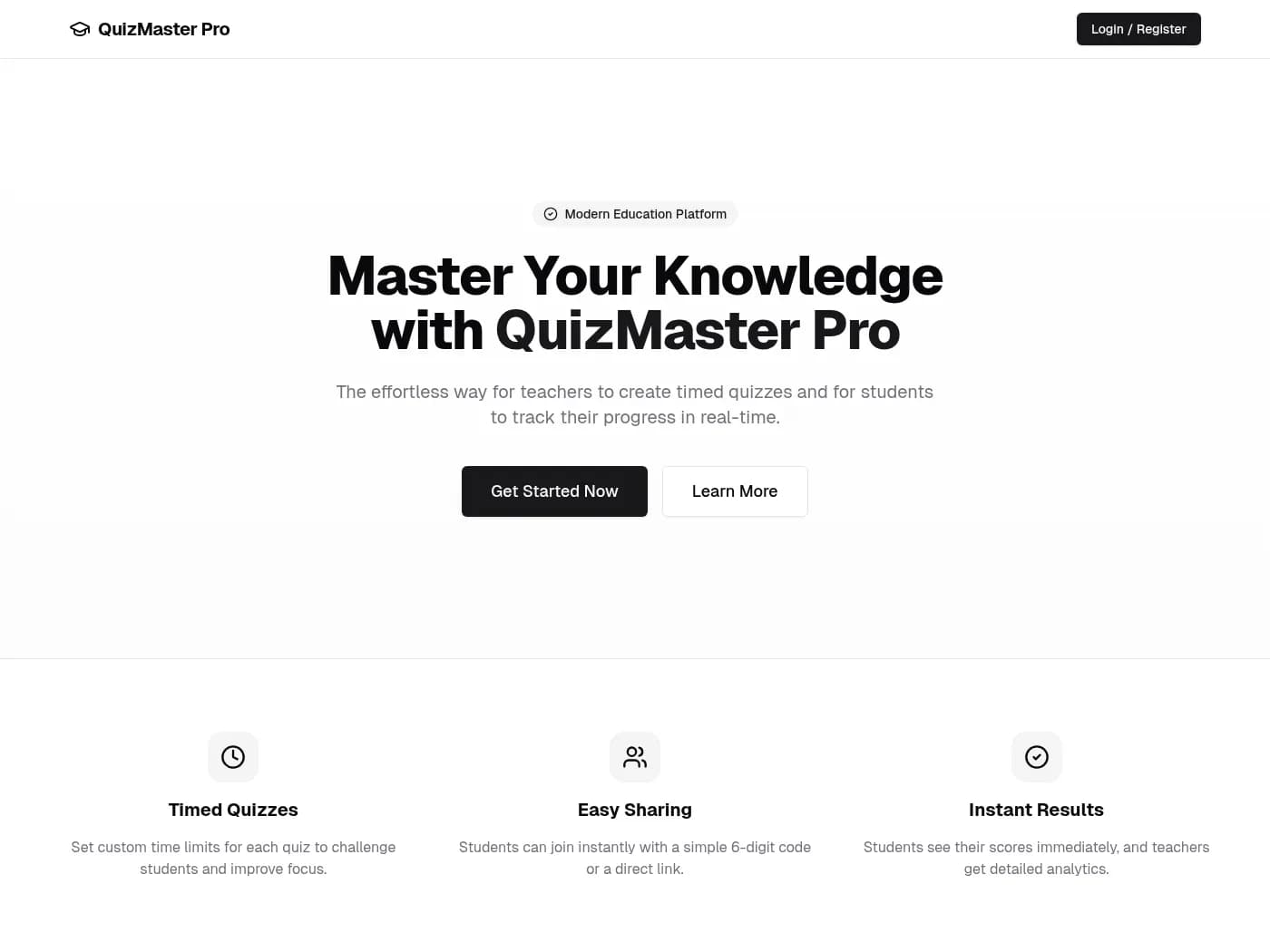 QuizMaster Pro