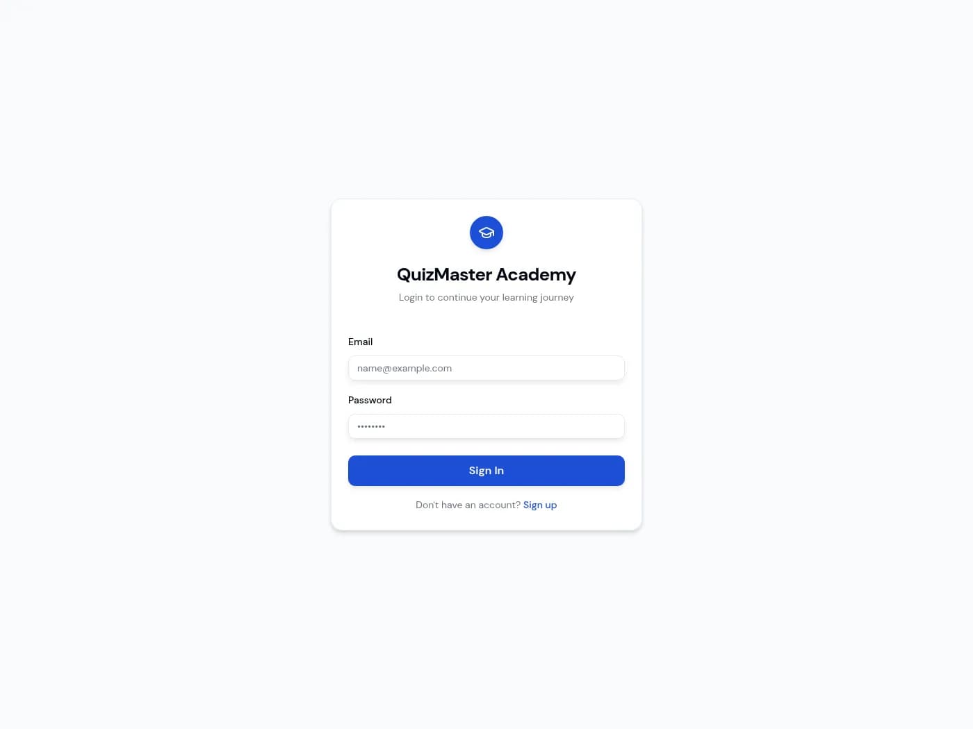 QuizMaster Academy