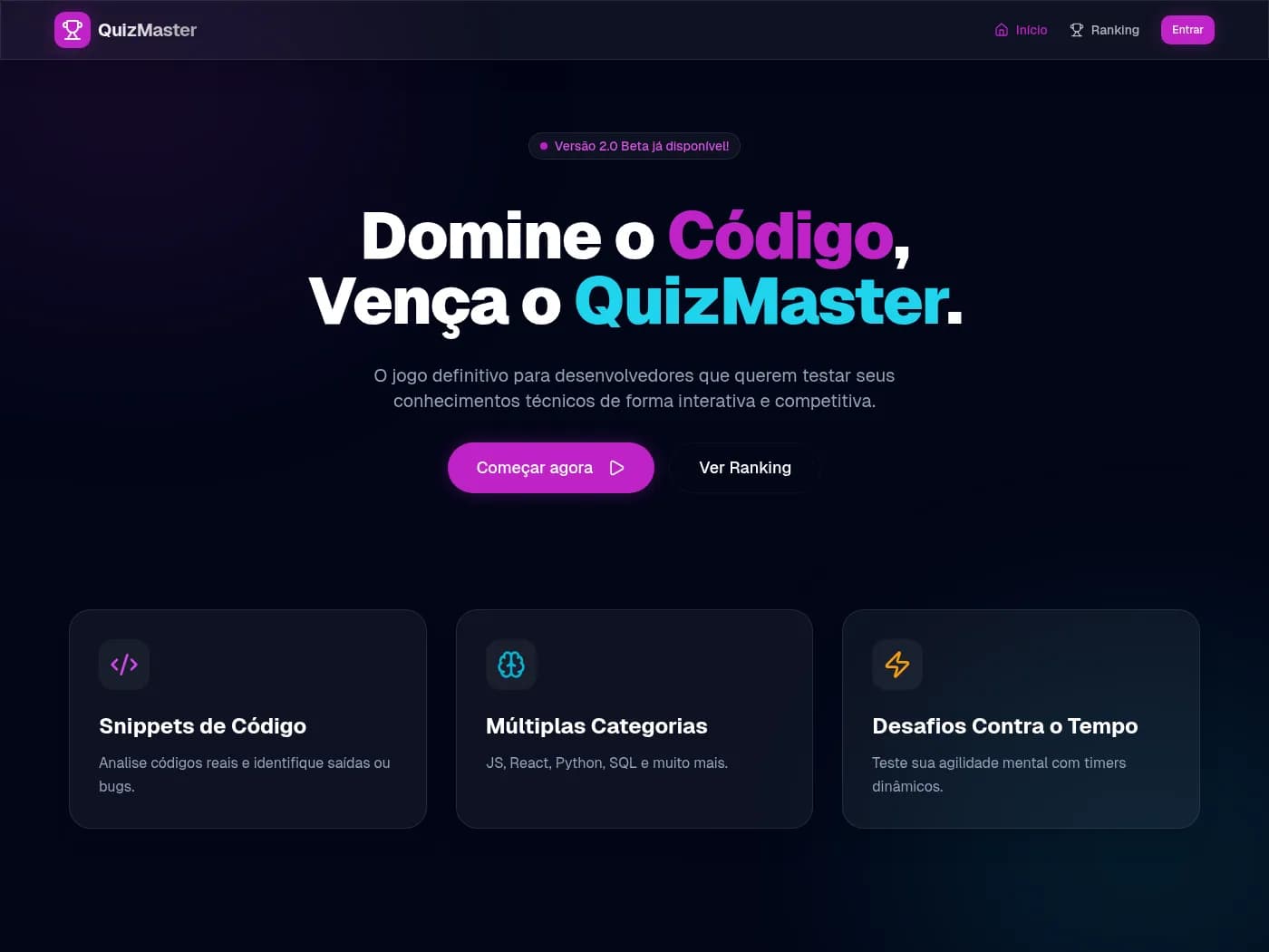 QuizMaster Game