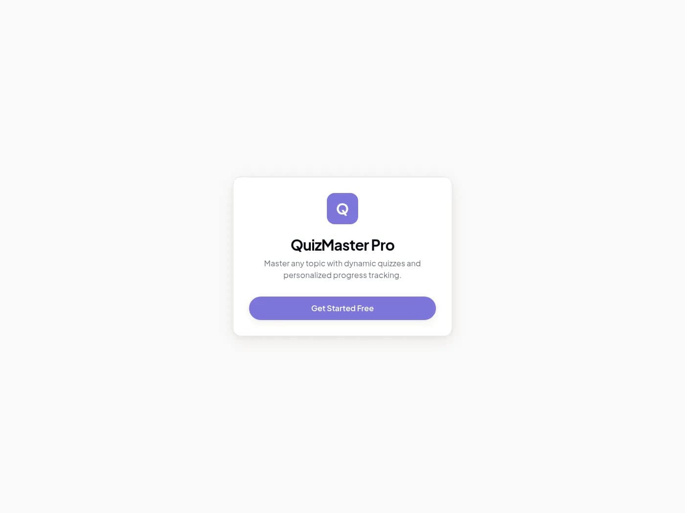 QuizMaster Pro