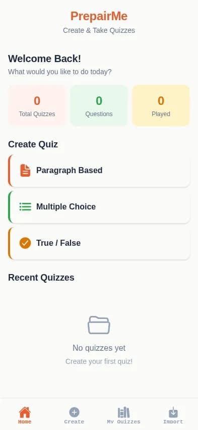 QuizMaster Web App