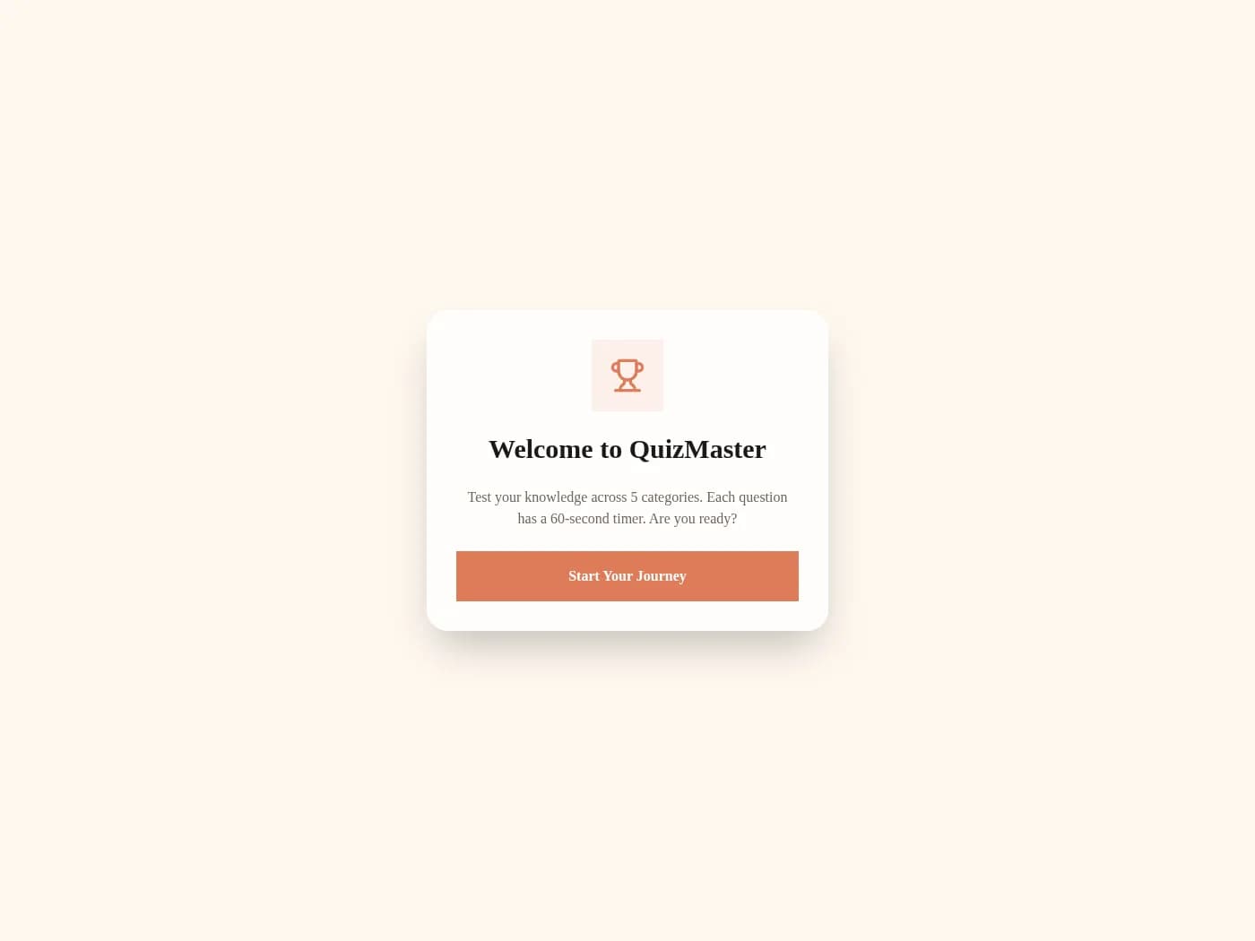 QuizMaster Web App