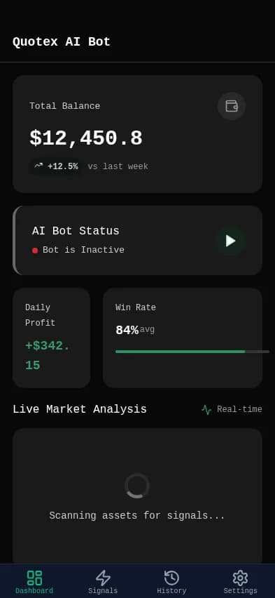 Quotex AI Trading Bot