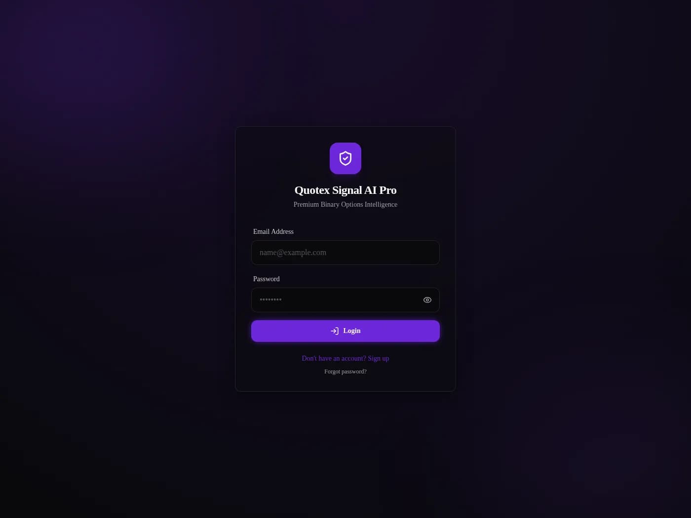 Quotex Signal AI Pro