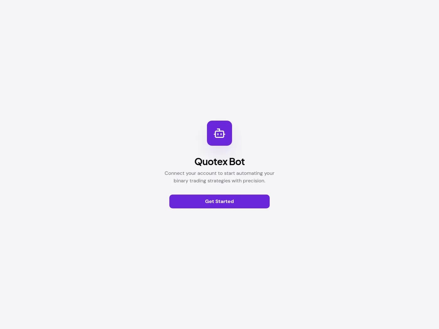 Quotex Binary Bot