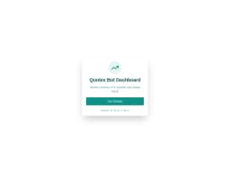 Quotex Bot Dashboard