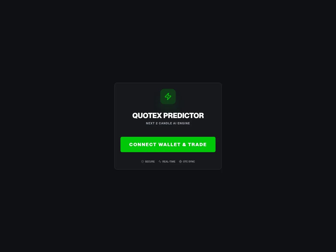 Quotex Candle Predictor
