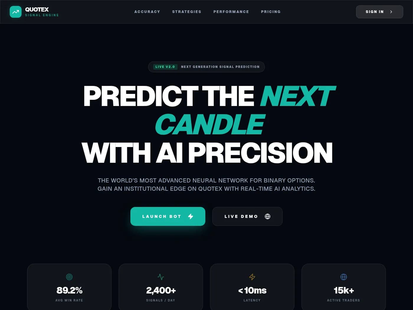 Quotex Candle Bot