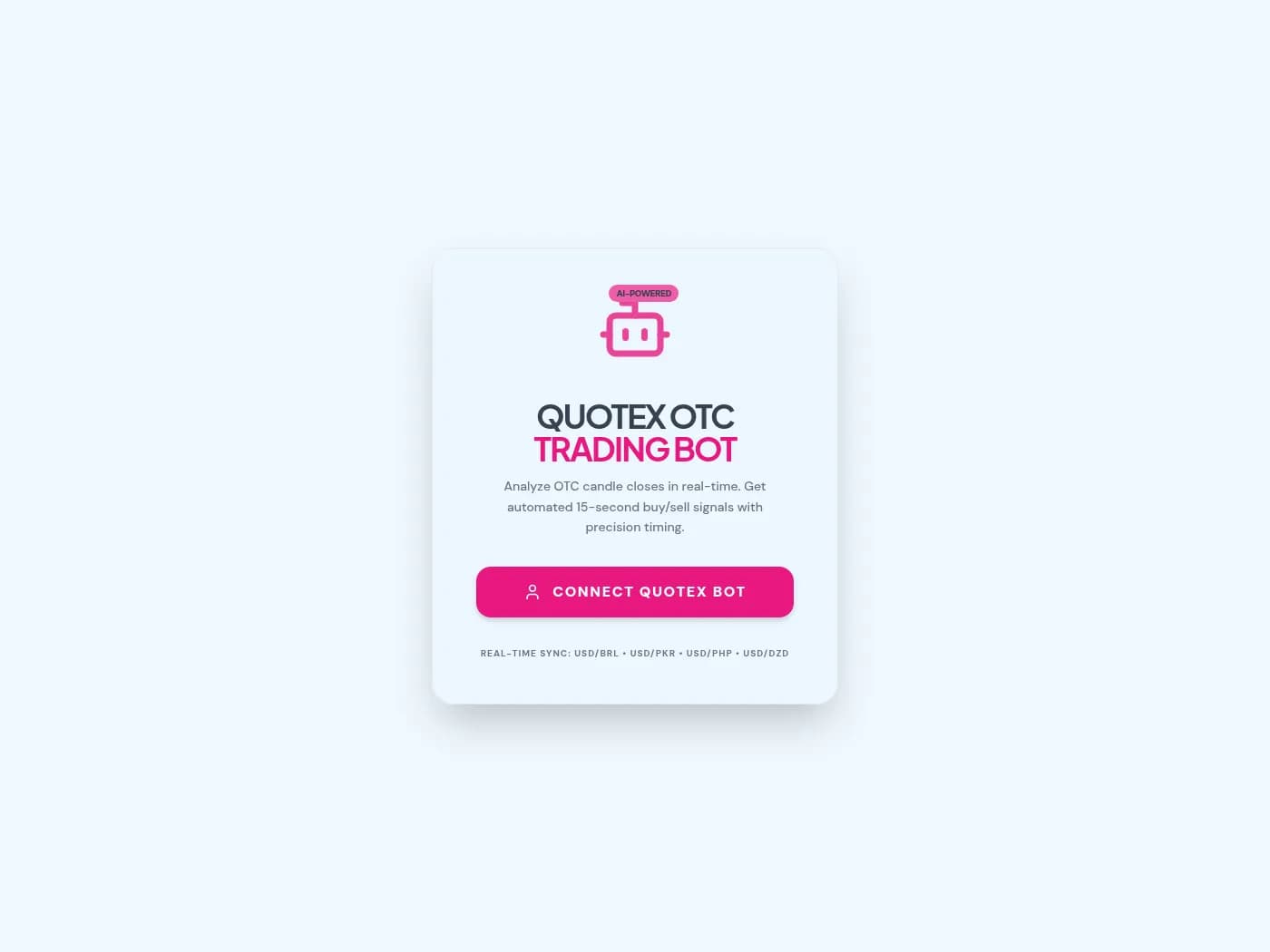 Quotex OTC Trading Bot