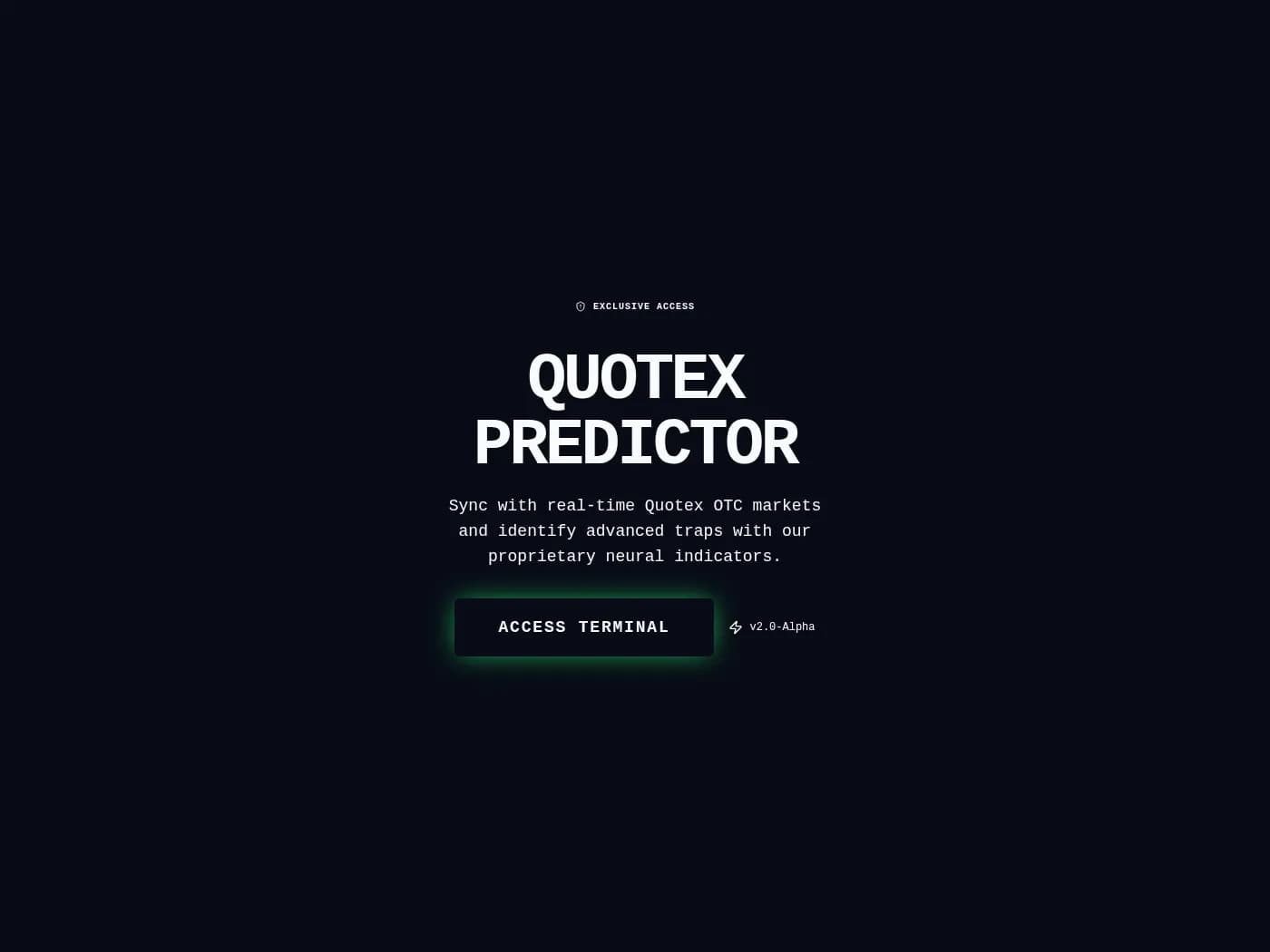 Quotex OTC Predictor