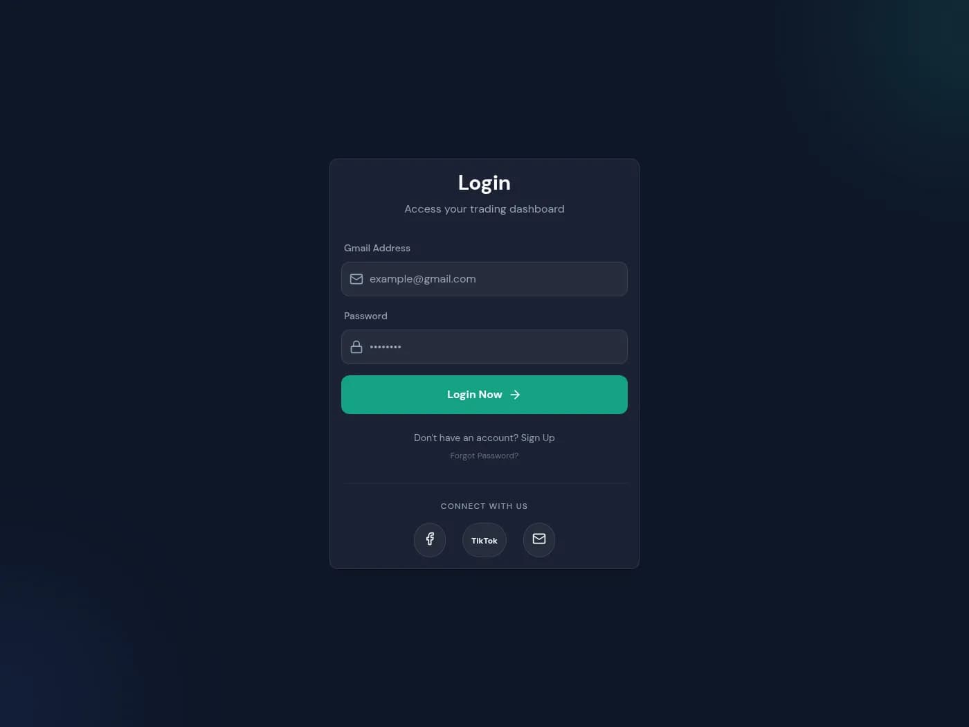 Quotex Signal Dashboard