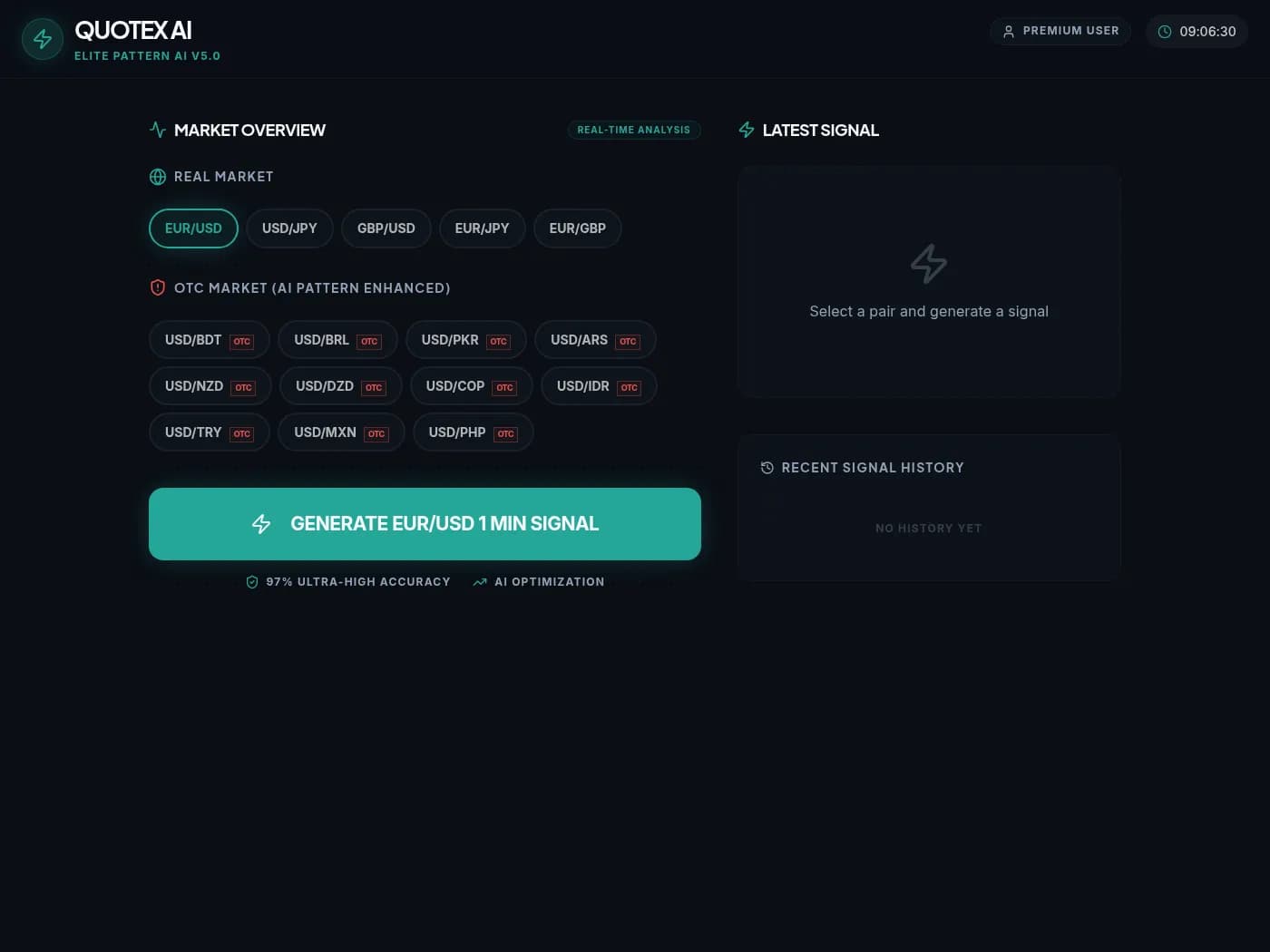 Quotex Signal Bot