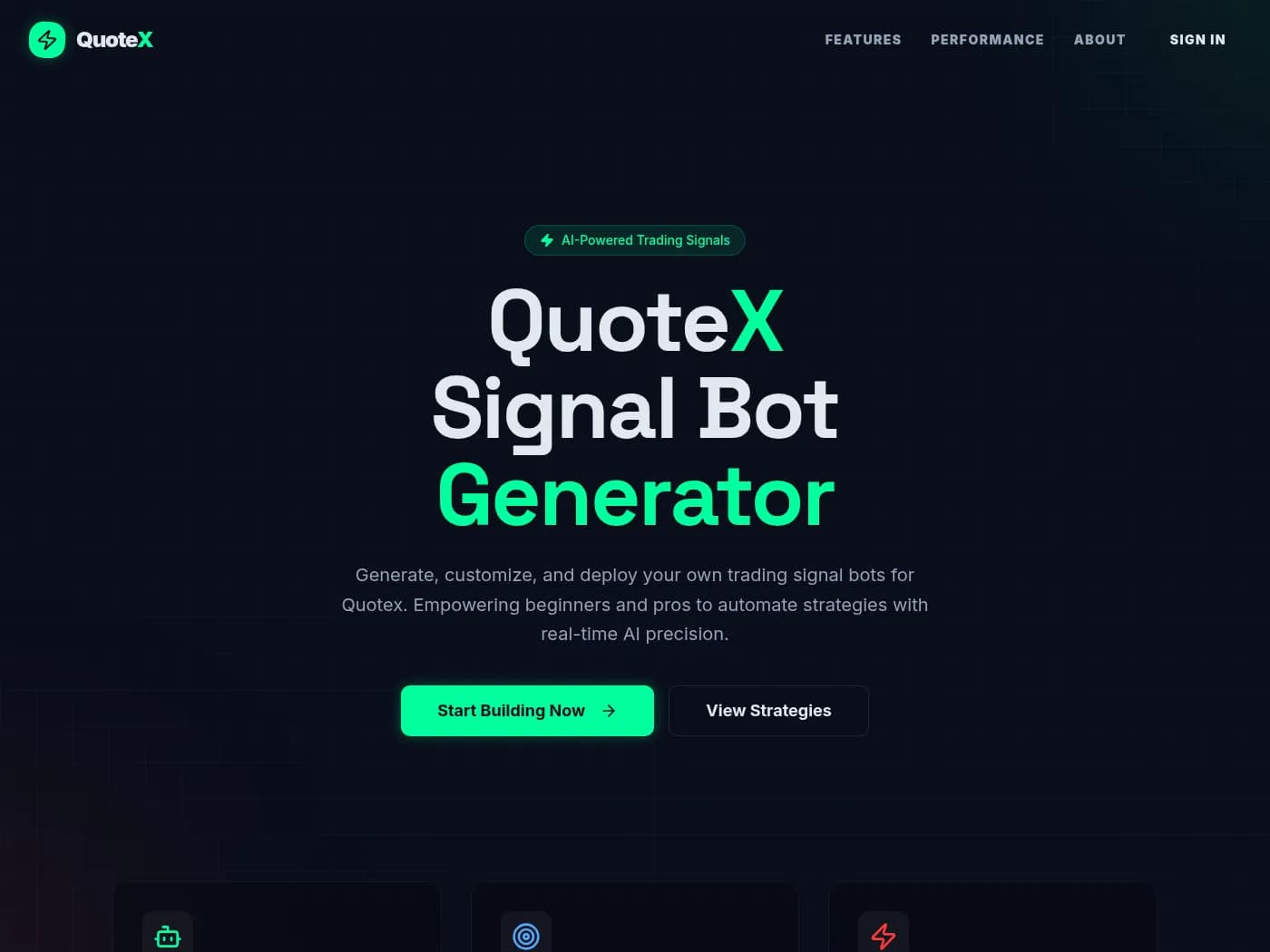 QuoteX Signal Bot