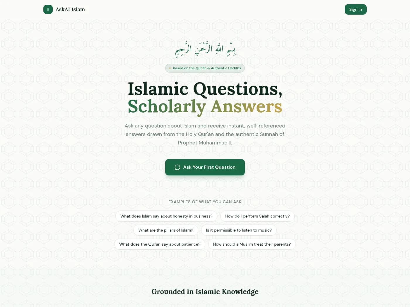 Qur'an AI Answerer