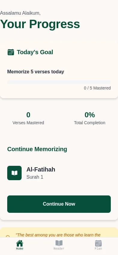 Quran AI Memorizer