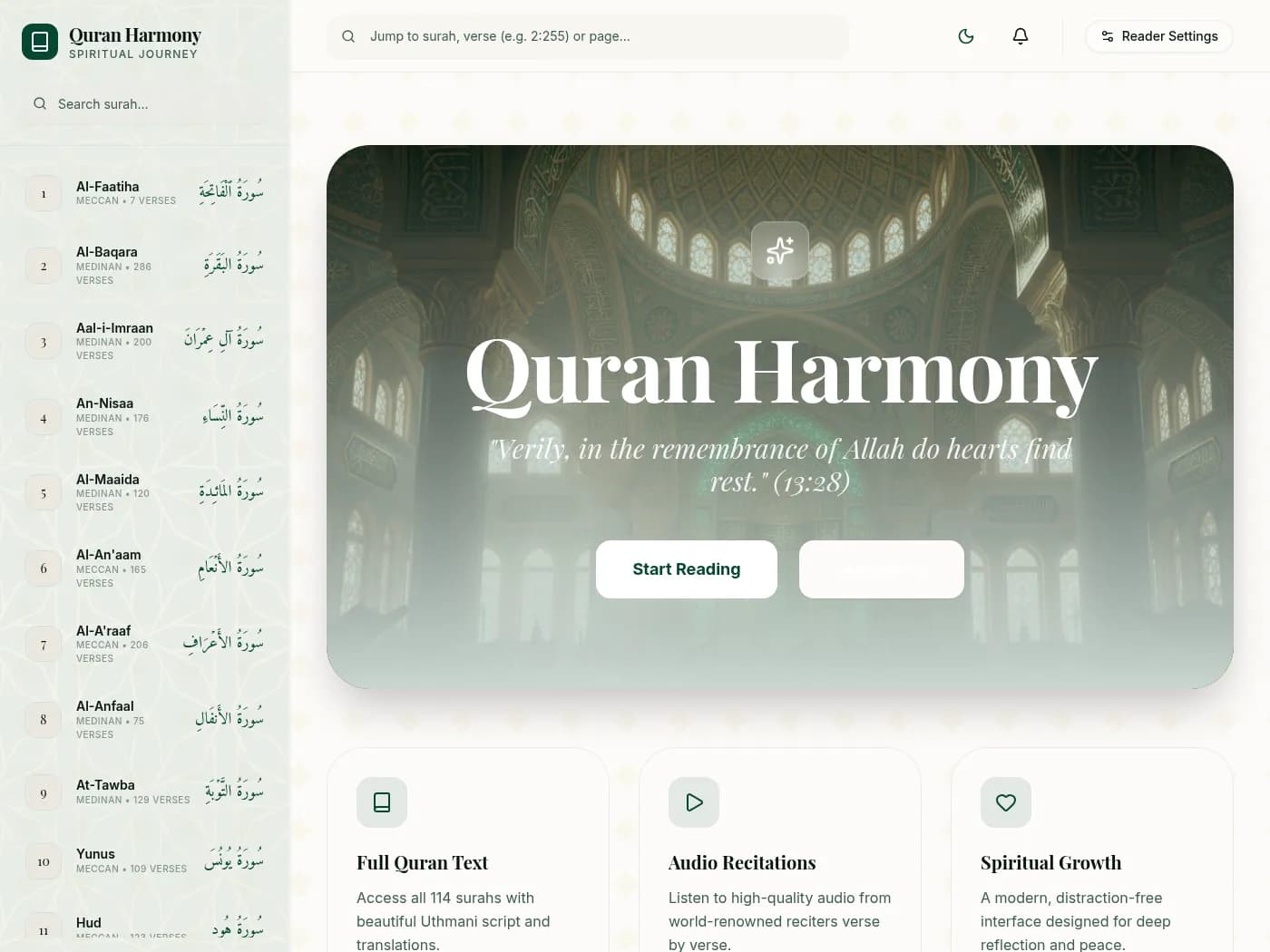 Quran Harmony