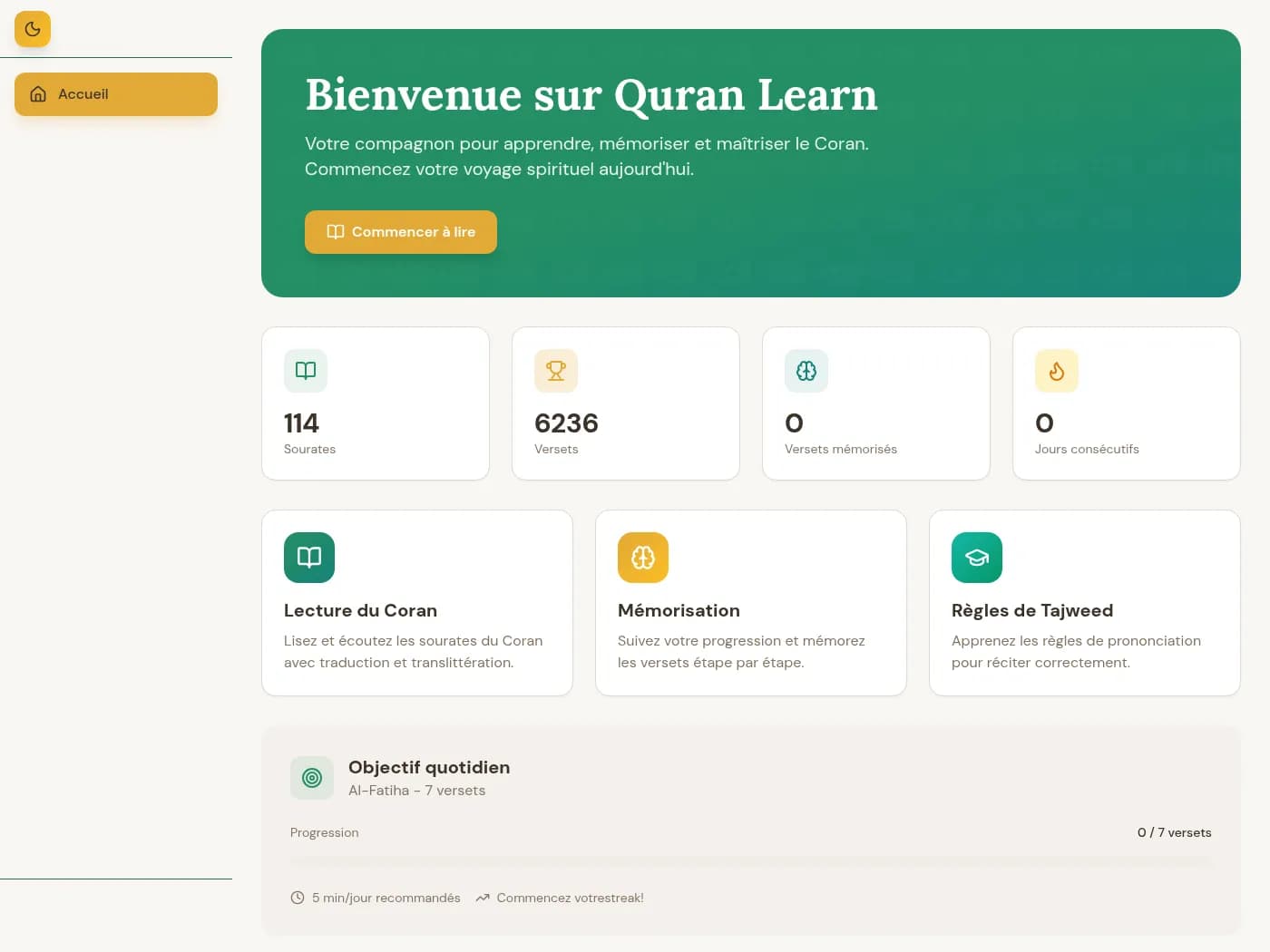 Quran Learn App