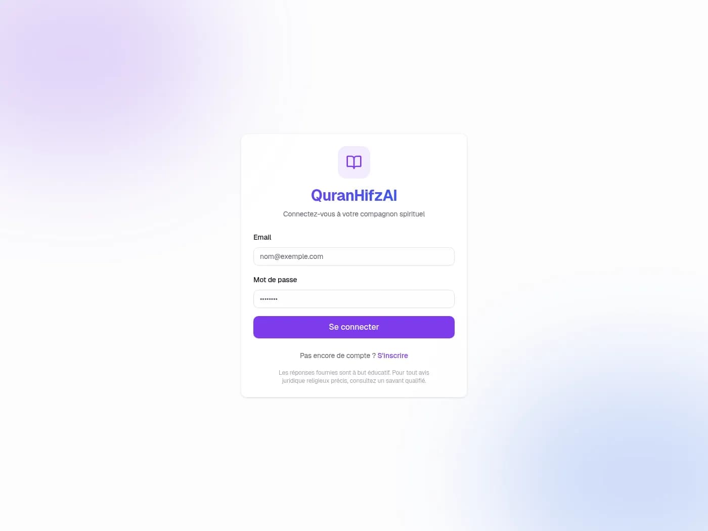 QuranHifzAI Web Companion