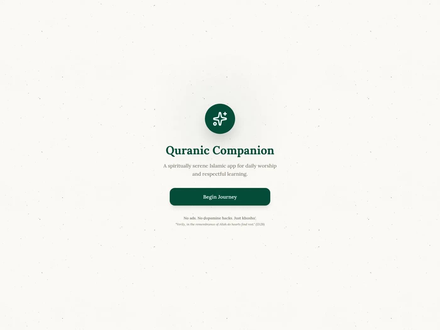 Quranic Companion MVP
