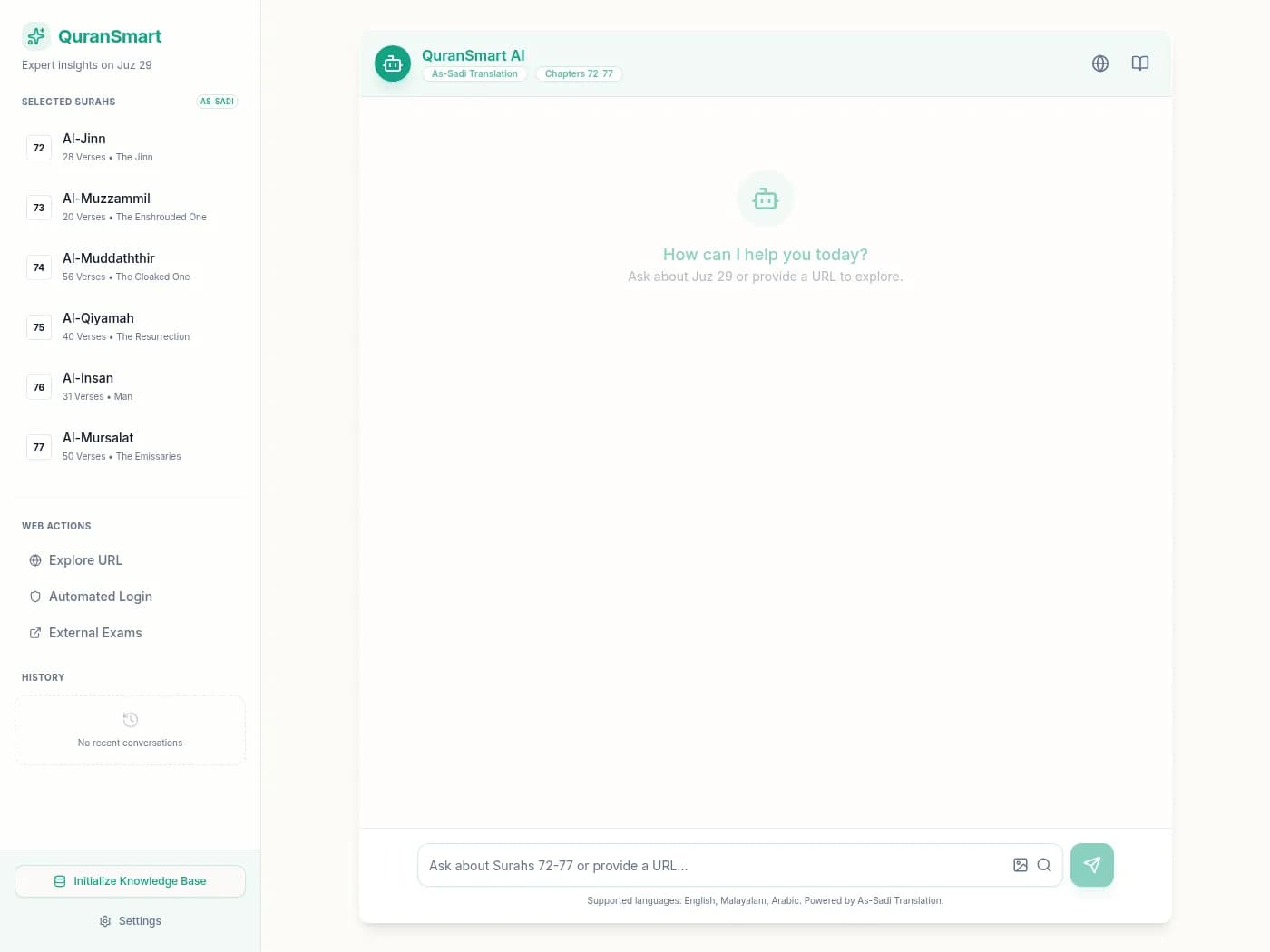QuranSmart AI Assistant