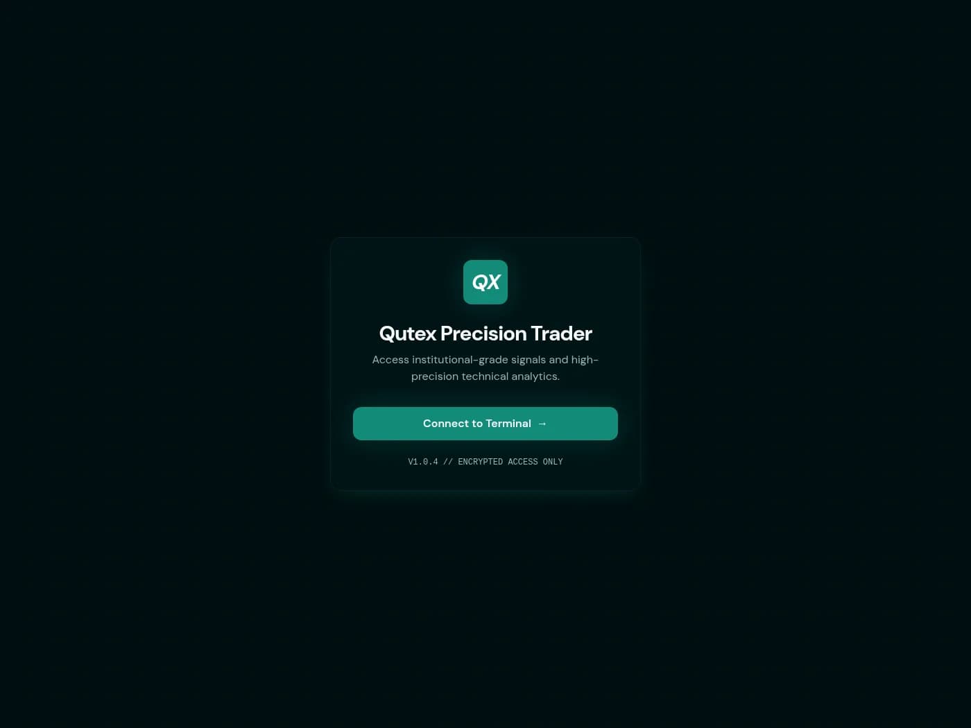 Qutex Precision Trader