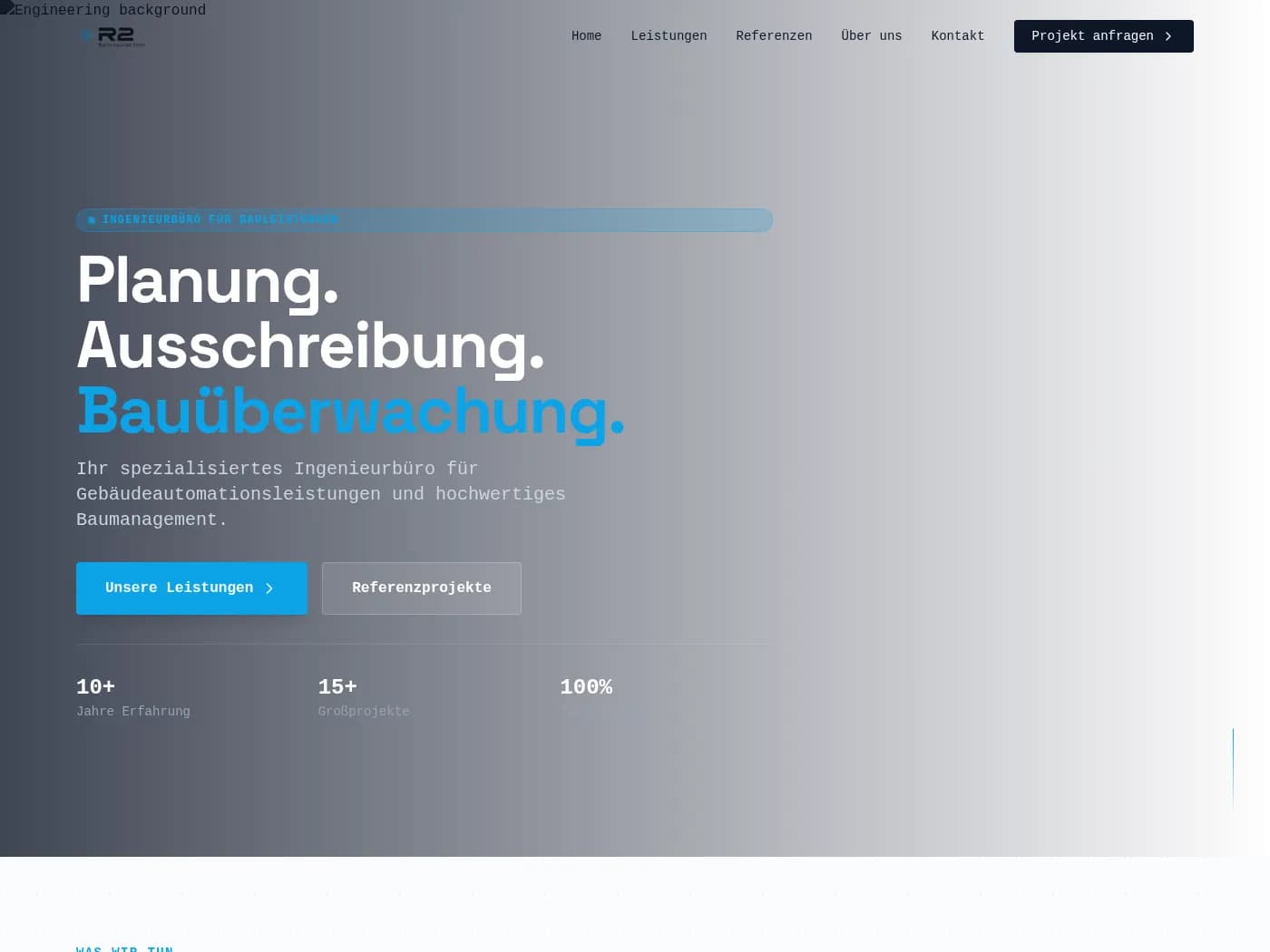 R2 Baumanagement Web Hub