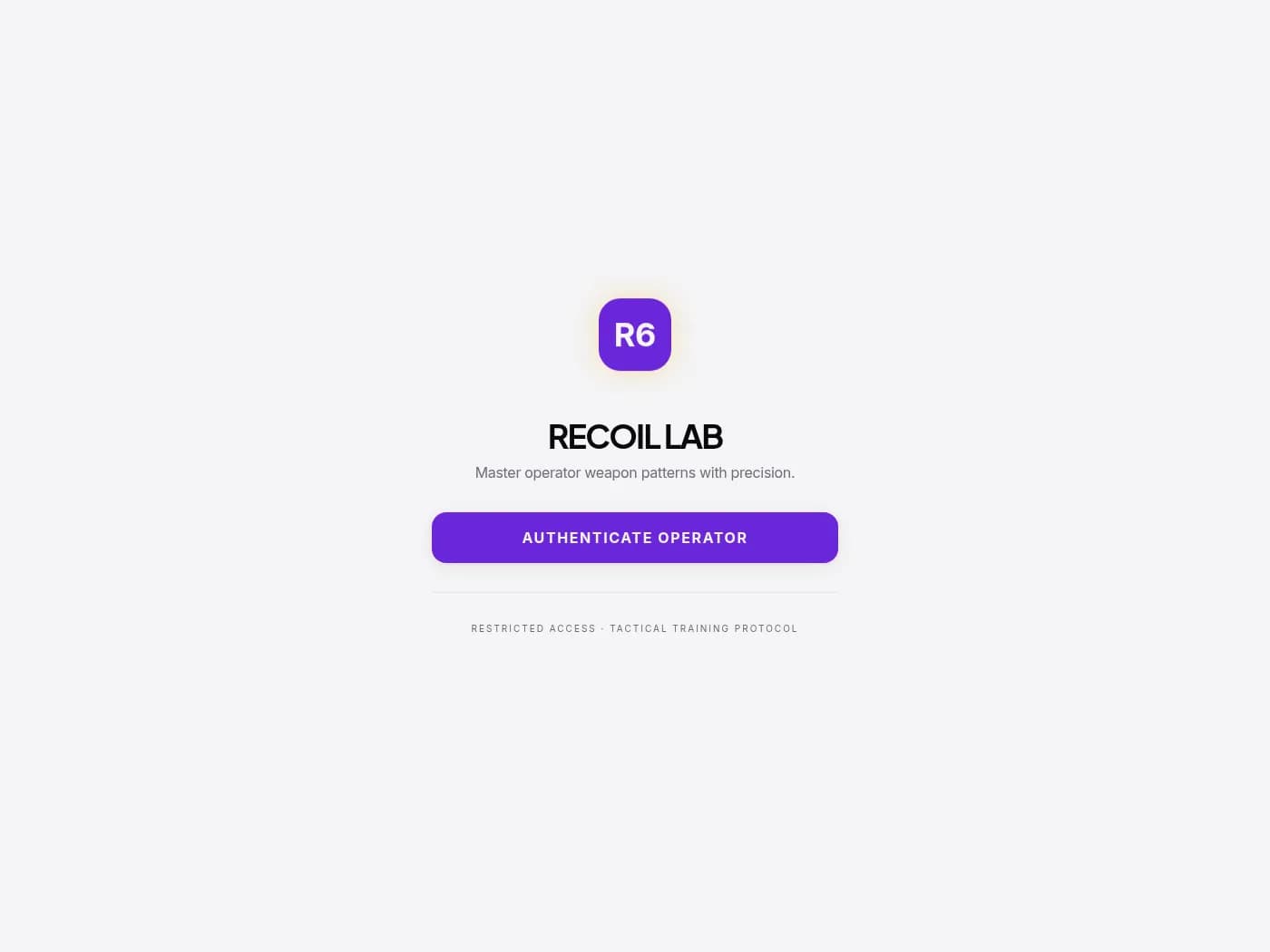 R6 Recoil Controller