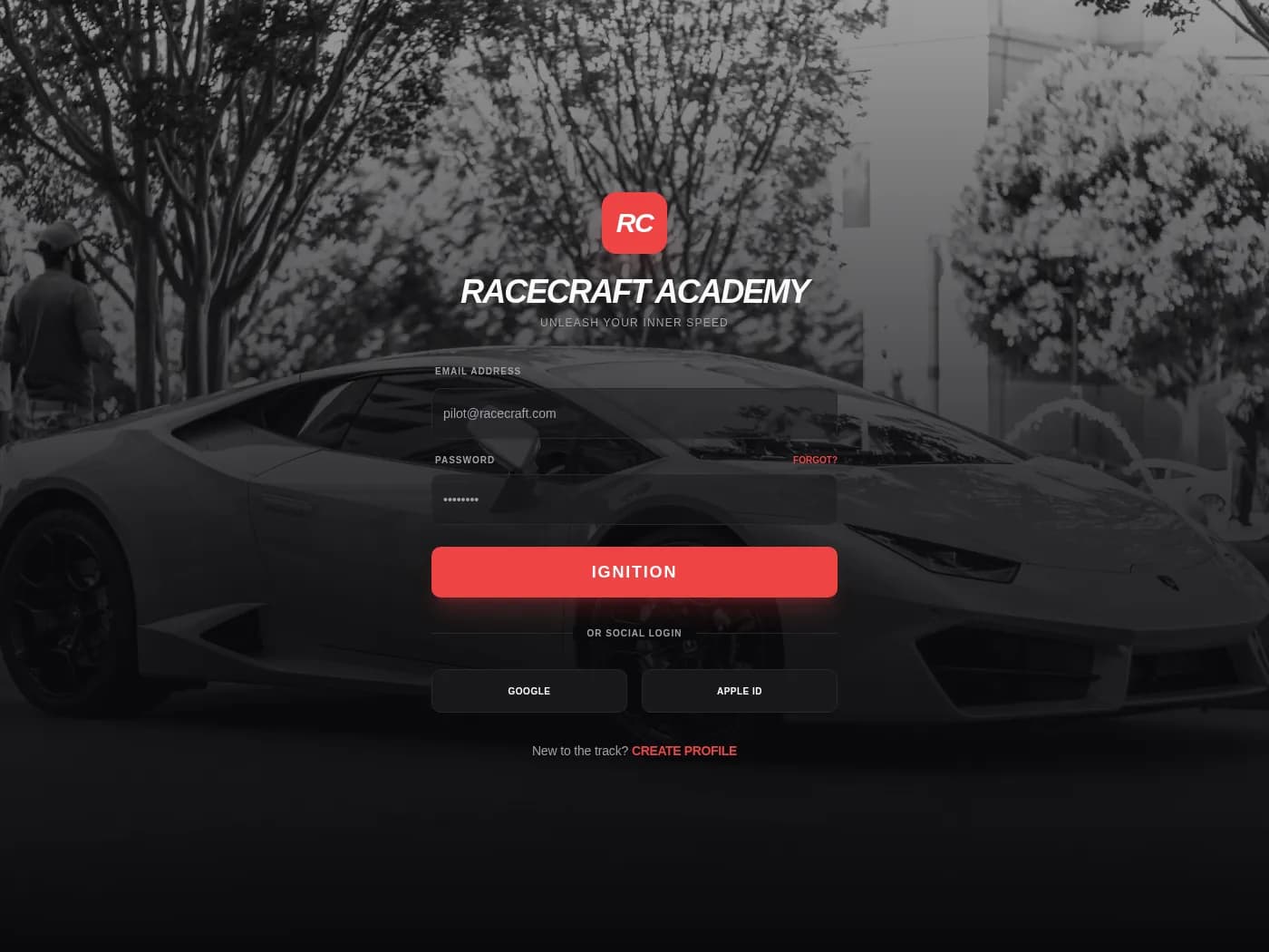 RaceCraft Academy