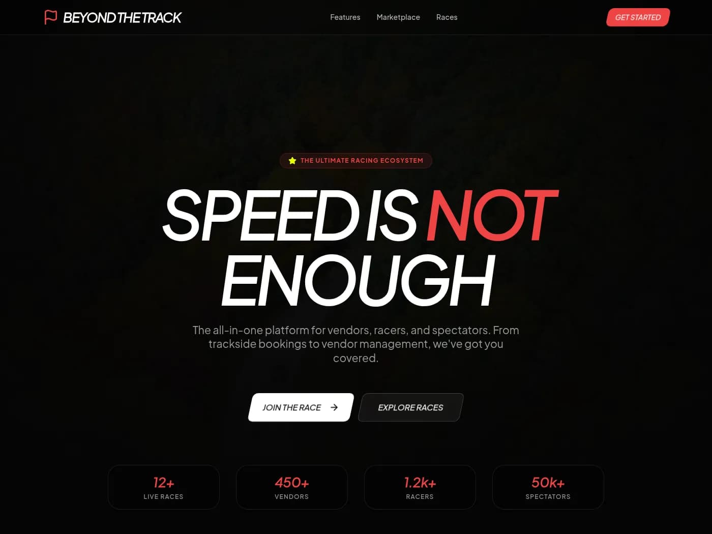RaceHub Marketplace