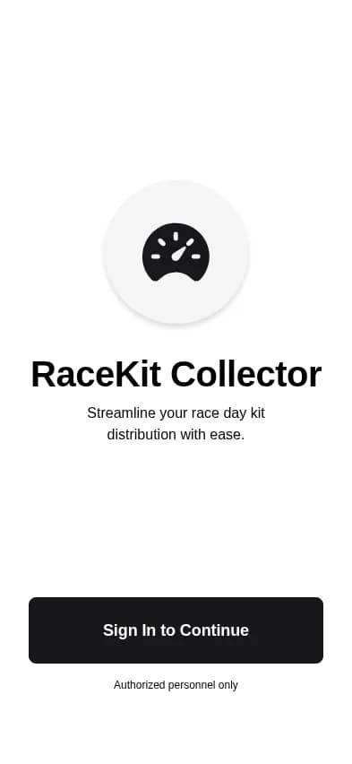 RaceKit Collector