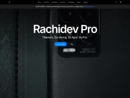 Rachidev Site Clone