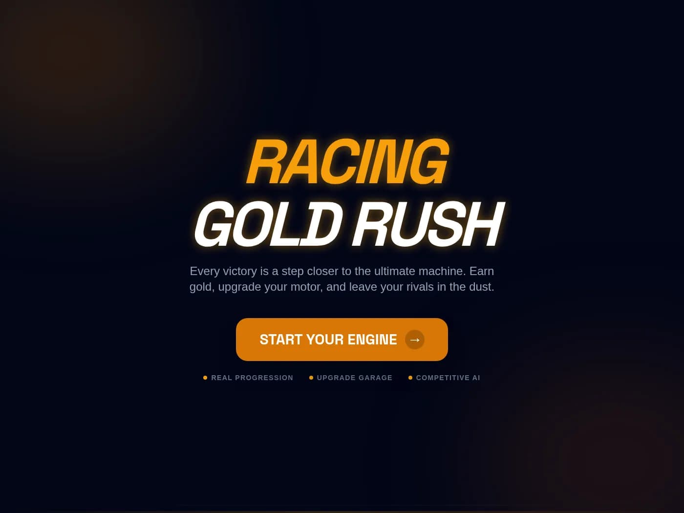 Racing Gold Rush