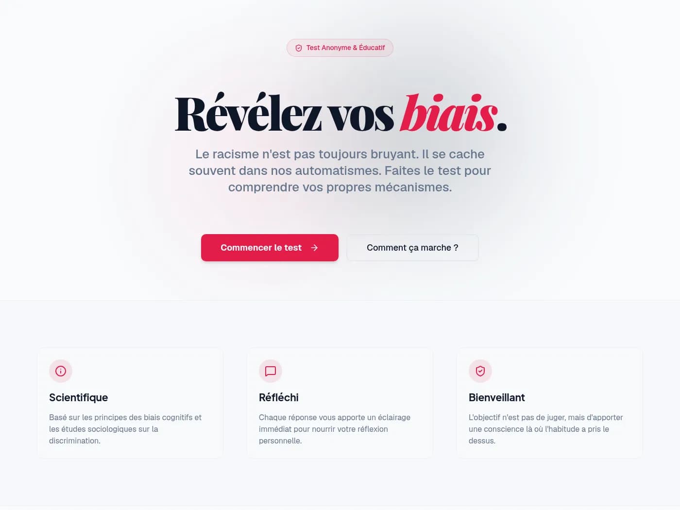QuizRacisme Revealer