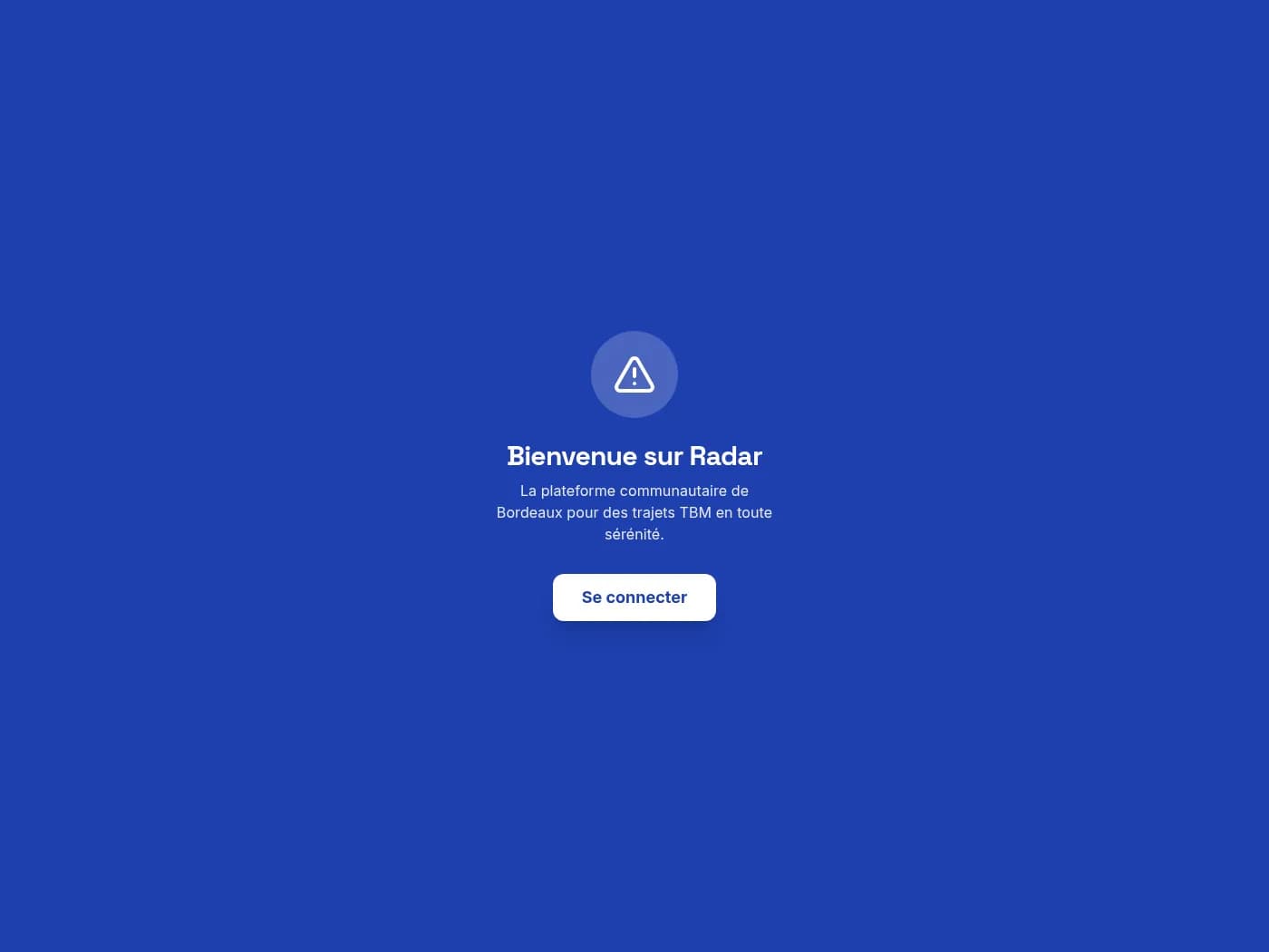 Radar TBM Communauté
