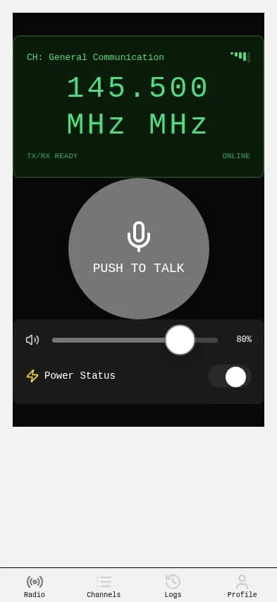 RadioComm App