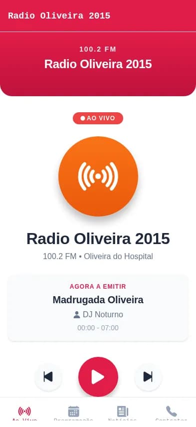 Radio Oliveira App