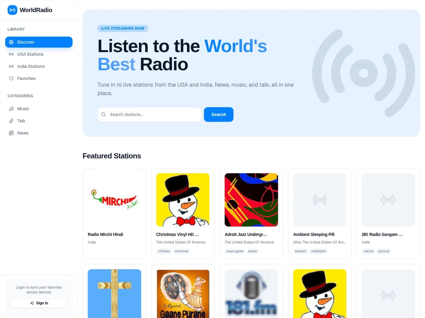 World Radio Hub