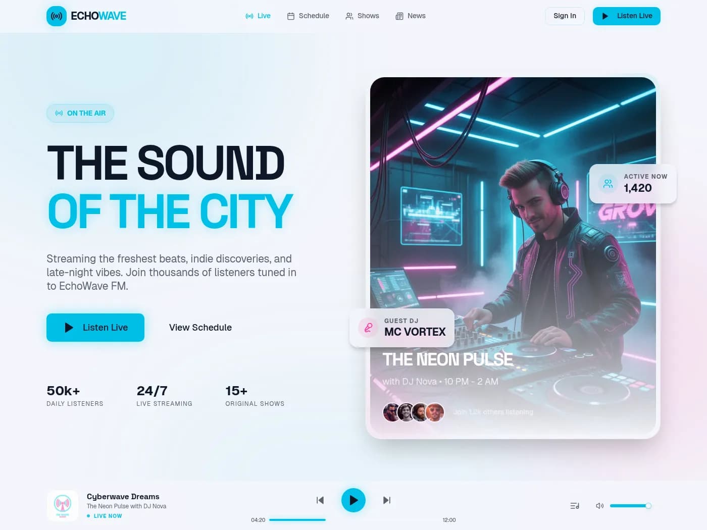 Radio Station Webpage