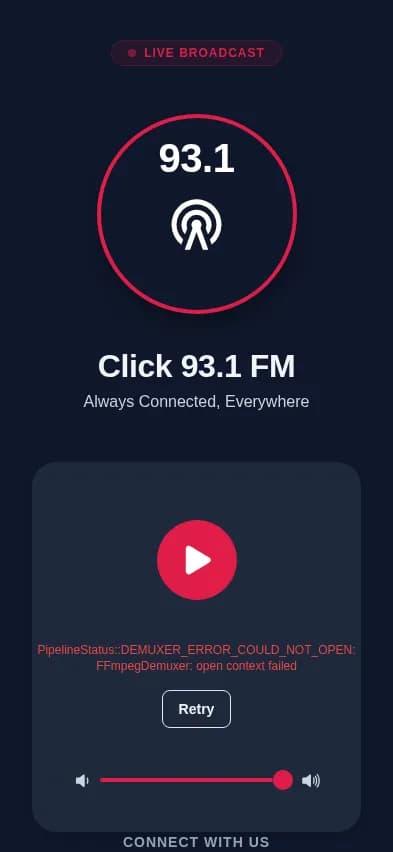Click 93.1 FM Radio App