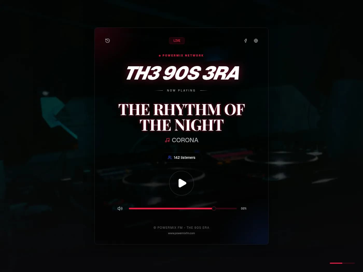 PowerMix Radio Player