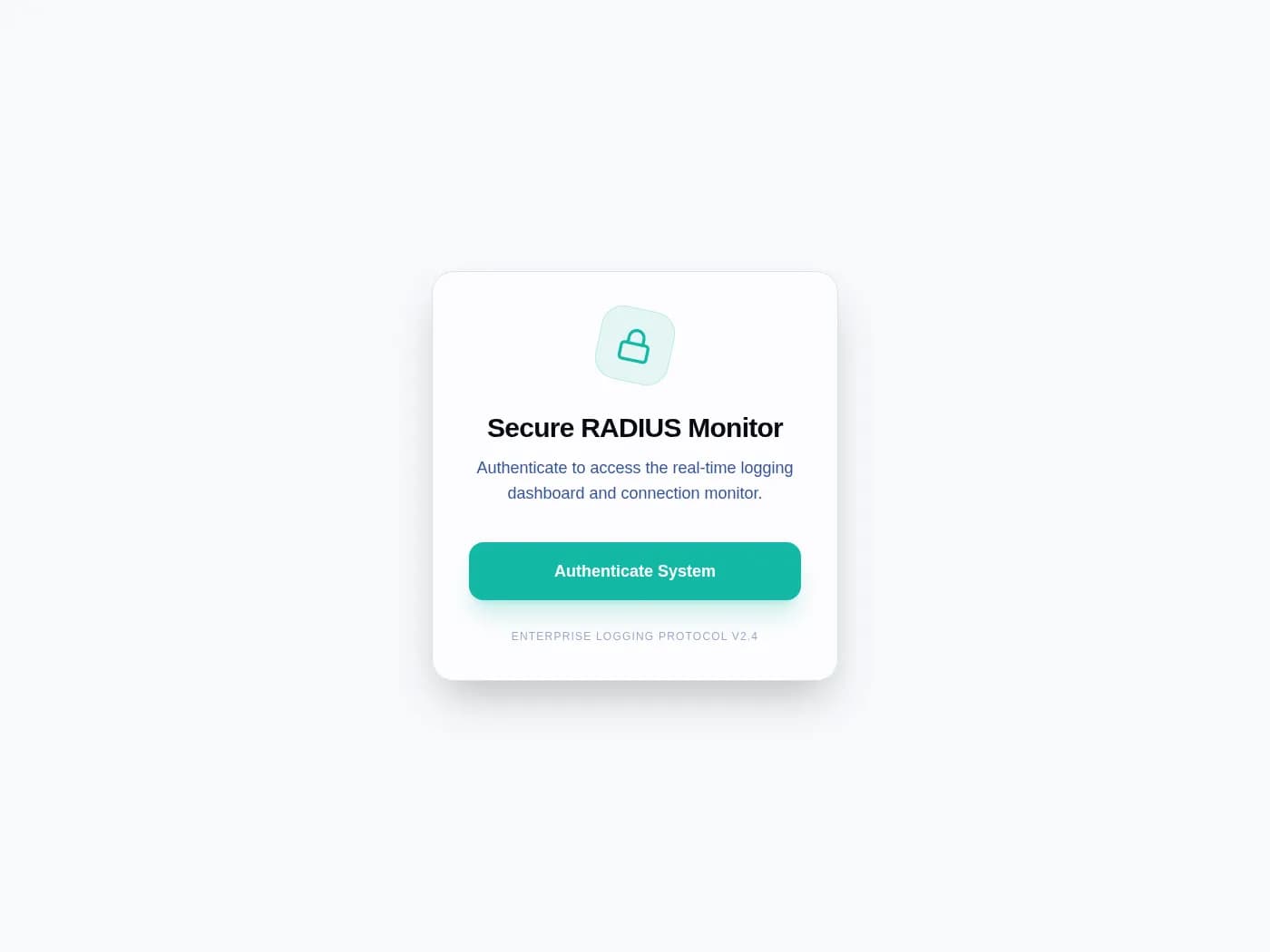 Radius Dashboard Monitor