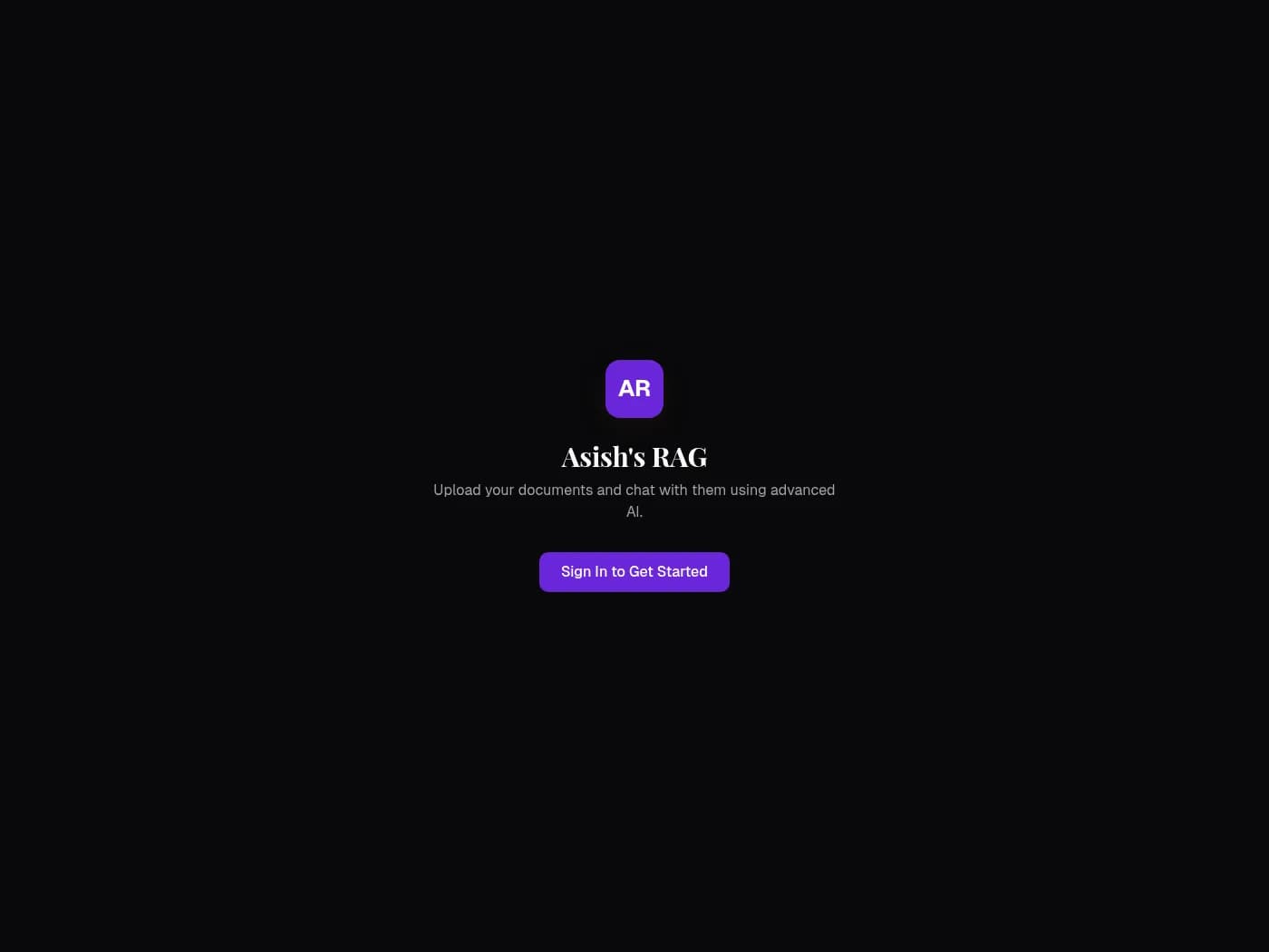 RAG Resume Chat App