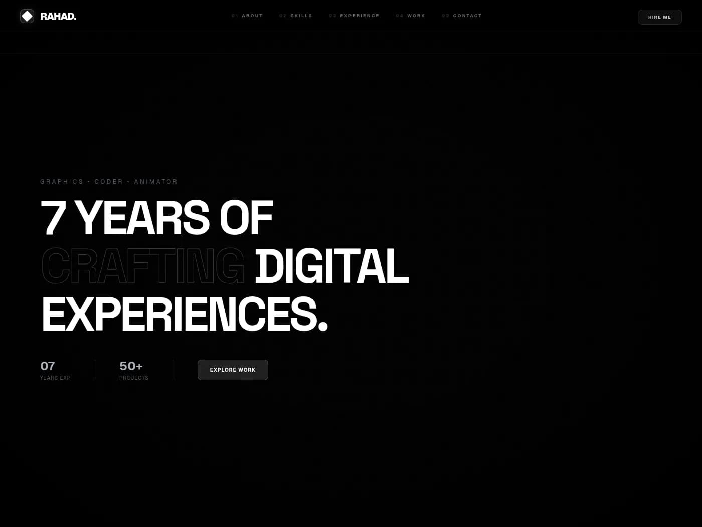 Rahad 3D Portfolio